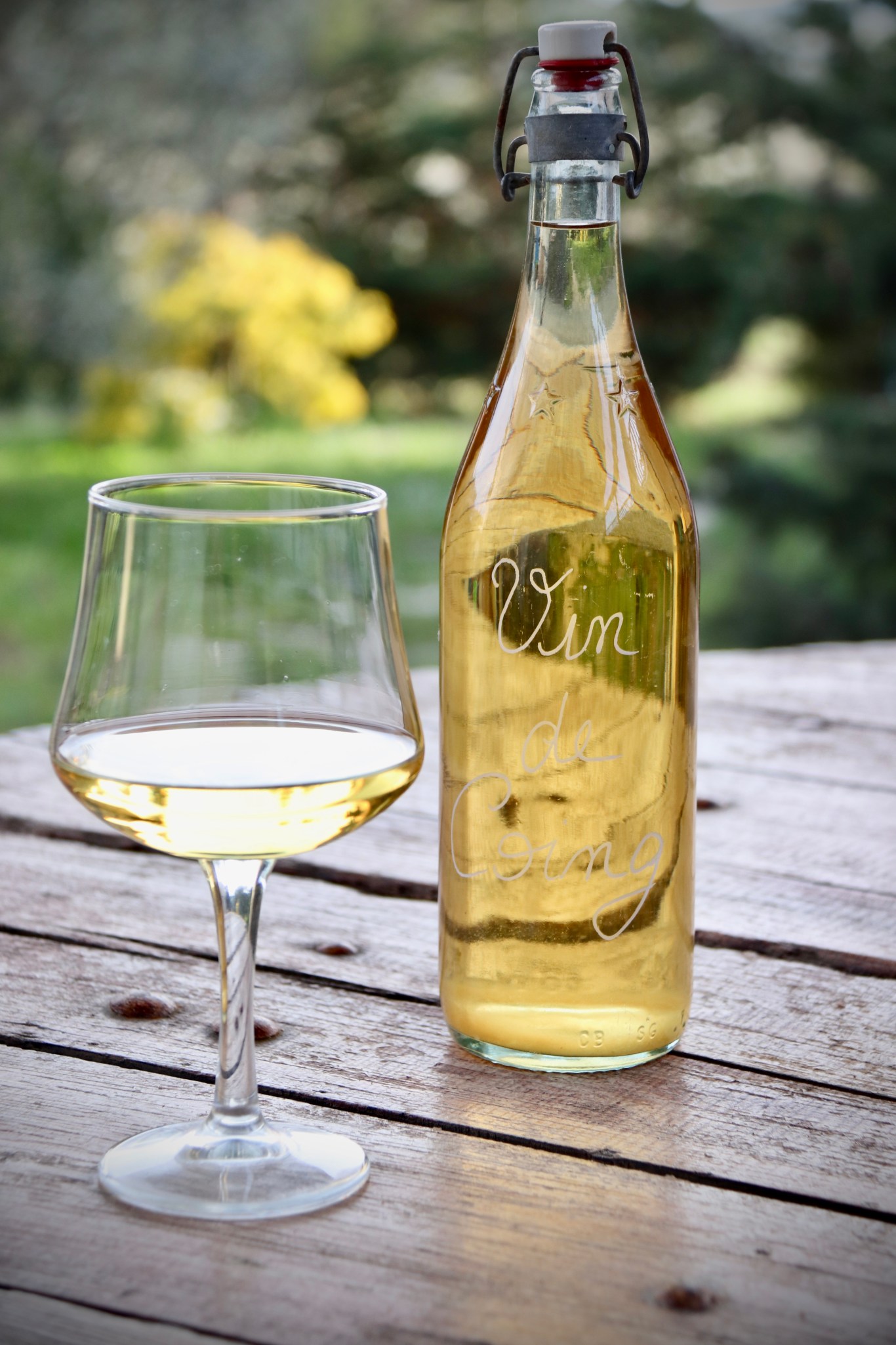 Vin de coing – La fille du boulanger cuisine…