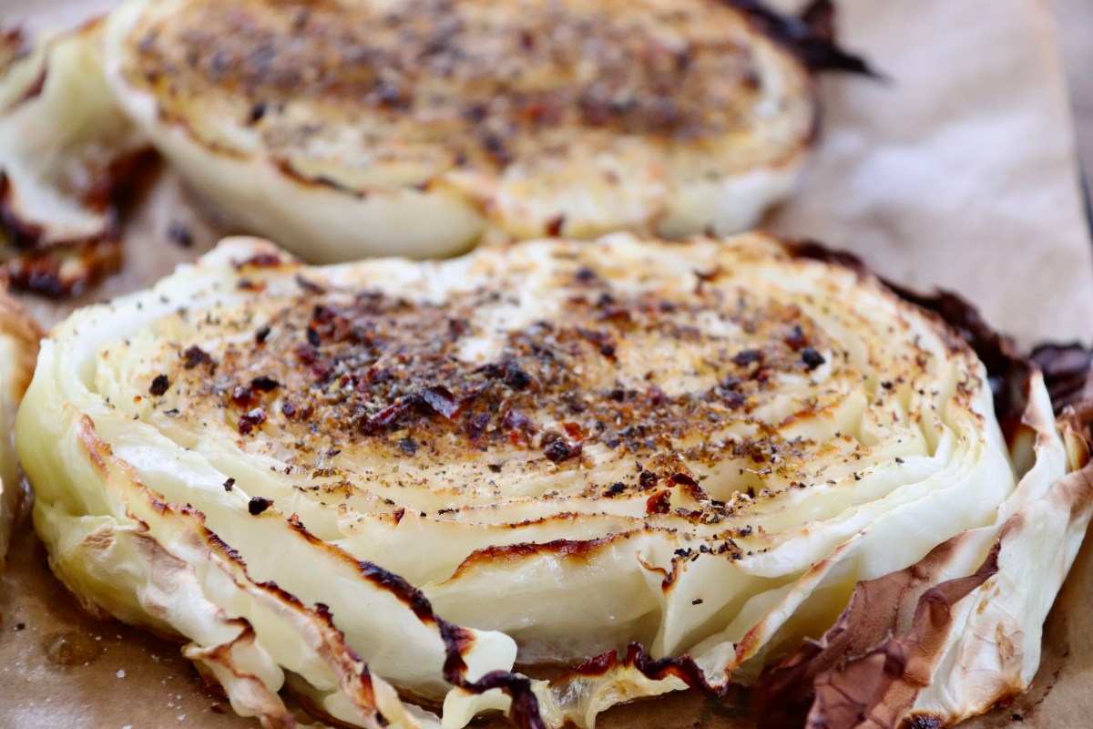 Choux blancs au four – La fille du boulanger cuisine…
